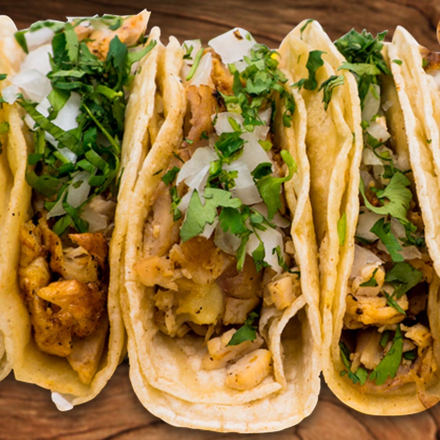 tacos de pollo